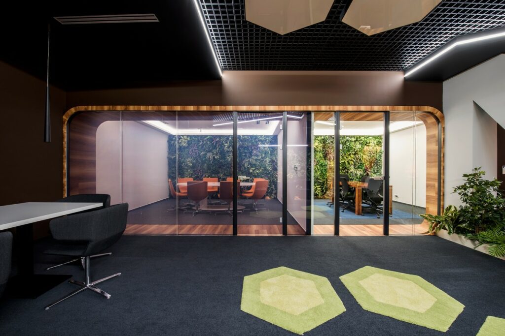Glass interior partitions VERTI PANORAMA | VERTI