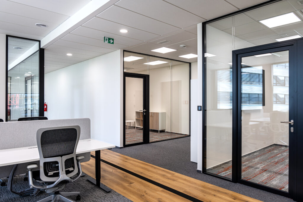 Glass interior partitions VERTI PANORAMA | VERTI